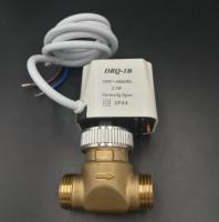 China 3/4 Diameter Compact Fan Coil Unit Valve Two Way Two Connections IP44 Standard for sale
