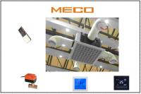 China 400CFM Ceiling Suspended Fan Coil Unit For Grow Plant Or Big Space Cooling for sale
