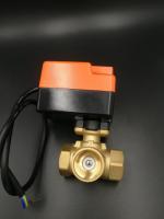 China HVAC Systems Fan Coil Unit Valve Motorized Ball Valve 220V/1P/50HZ for sale