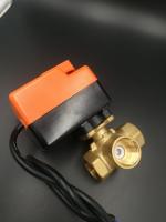 China HVAC Systems Fan Coil Unit Valve Motorized Ball Valve 220V/1P/50HZ for sale
