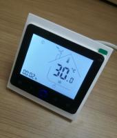 China Fireproof Shell Fan Coil Unit Thermostat , LCD Digital Fan Coil Thermostat for sale