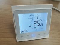 China Fireproof Shell Fan Coil Unit Thermostat , LCD Digital Fan Coil Thermostat for sale