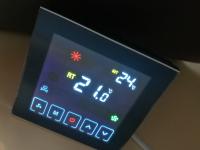 China 3/2 Way Valve Control Fan Coil Unit Thermostat With Colorful LCD Display for sale