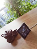 China LCD Digital Fcu Thermostat Fan Coil Unit Thermostat 3 Speed Mirror Screen for sale