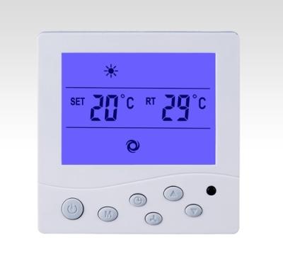 China 3 Speed Digital Room Thermostat High Accuracy For Cooling / Heating Control for sale