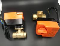 China 0-10V Modulating Control Valve With Motorized Body And 24V Supply for sale