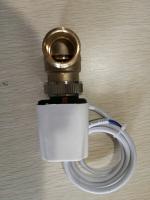 China Small Size Hot Water Coil Motorized Valve Slim Type Electric Heating Valve DN15 / DN20 for sale