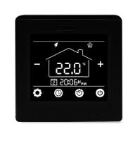 China Programmable Underfloor Heating Thermostat 16A With Black / White Color for sale