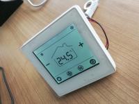 China Low Power Consumption Bacnet Thermostat Smart Wired Controller For Water Fan Coil Units for sale