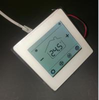 China Accurate Digital WIFI Thermostat With LCD Digital Display 2 Pipe FCU Controller for sale
