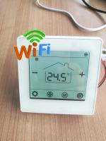 China Accurate Digital WIFI Thermostat With LCD Digital Display 2 Pipe FCU Controller for sale