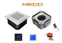 China 2 Tube Rooftop 4 Way Indoor Cassette Type Fan Coil Unit 220CFM Air Flow for sale