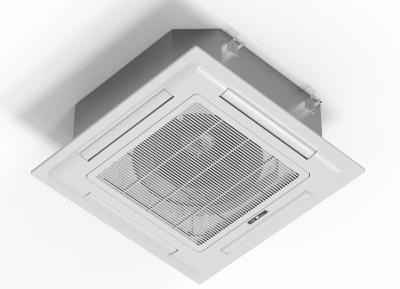 China 4 way cassette fan coils with drain pump and remote controller 1600CFM for sale