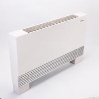 China Slim Thin Vertical Electric Fan Coil Unit DC Motor 130mm Thickness With CE Certificate for sale