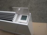 China Thinline Horizontal Fan Coils 220v Cabinet Unit Heaters for sale