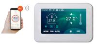 China 4.3 Inch Color Touch Fan Coil Unit Thermostat Programmable For Office / Hotel for sale