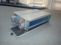 China Meco, Ceiling concealed duct, 2-pipe system, 400CFM, air return by side, with air plenum, air box, filter and AC motor for sale