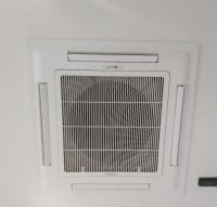 China 400CFM 3.8Kw 1RT 4 Way Cassette Fan Cooling Unit for sale