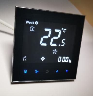 China Modbus Fcu Thermostat Controller With Keycard Function for sale