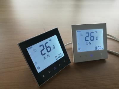 China 60mm Modbus Thermostat For Fcu With 0-10V Fan for sale