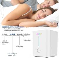 China LED Disinfection And Active Carbon UVC Tabletop Air Purifier for sale