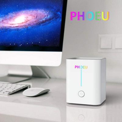 China LED Disinfection And Active Carbon UVC Tabletop Air Purifier for sale