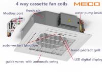 China Ceiling Cassette Type Wall Mounted Fcu With Modbus Communication for sale