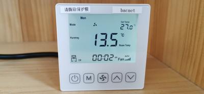 China Fireproof Bacnet 4 Pipe 85v Fan Coil Unit Thermostat for sale