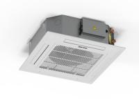 China BMS 1600CFM Chilled Water Cassette Unit Decorative Type for sale