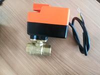China Electric Seal PTFE Motorized Ball Valve With 10V Output for sale