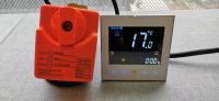 China Fireproof Modbus Fan Coil Unit Thermostat With NTC Sensor for sale
