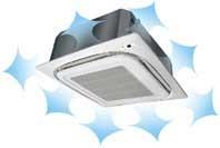 China Round Flow Ceiling Mounted 1400cfm Cassette Type Fcu for sale