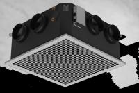 China DECORATIVE 4-SIDE AIR FLOWING FCU with duct-3000m3/h for sale