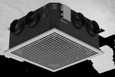 China DECORATIVE 4-SIDE AIR FLOWING FCU with duct-3000m3/h for sale