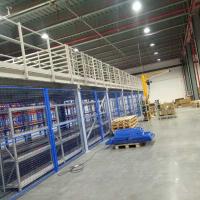 China Custom Heavy Duty Steel Storage Mezzanine Platform - Industrial Grade with 650mm Width Options for Warehouse Solutions for sale