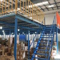 China Custom Steel Mezzanine Platform Rack - Multi-Level Industrial Storage System with 500 Ton Monthly Capacity for sale