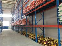 China Industrial Heavy Duty Pallet Rack System with 12.8m Height Capacity and 75mm Adjustable Pitch for Warehouse Storage for sale