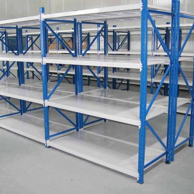 China Industrial Boltless Racking Shelves - 100-600kg Capacity, 4-Tier Steel Storage System with Custom 2000mm Height for sale