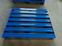 China Custom 2-Way Steel Pallet 500-2000 kg Load Capacity for Warehouse Storage and Logistics for sale