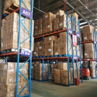 China Steel Powder Coating Industrial Pallet Racks - Custom Sizes with 1000kg to 3000kg Load Capacity per Layer for sale