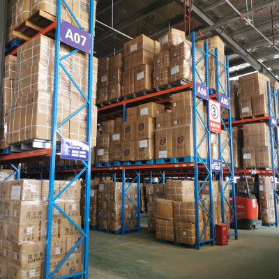 China Steel Powder Coating Industrial Pallet Racks - Custom Sizes with 1000kg to 3000kg Load Capacity per Layer for sale