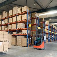 China Heavy Duty Pallet Shelving Steel Racks for Warehouse Storage 1.5-2.5mm Depth 1-4 Ton Capacity for sale