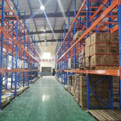 China Custom Steel Warehouse Pallet Rack Heavy Duty Storage System 2500kg Capacity Per Shelf for sale