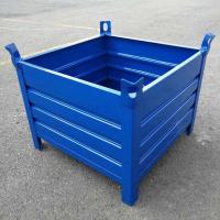 China Customizable Steel Pallet Box Heavy Duty Nestable Storage - 350 Ton Monthly Capacity, 10-15 Day Delivery for sale