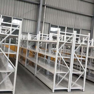 China 100kg-500kg Per Layer Adjustable Metal Storage Shelving with Rust Resistant Powder Coating - 5 Shelf Industrial Rack for sale