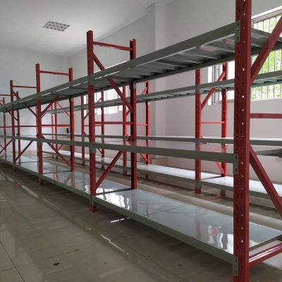 China 5 Shelf Storage Rack with 100kg-500kg Capacity and Rust Resistant Powder Coating for Warehouse Use for sale