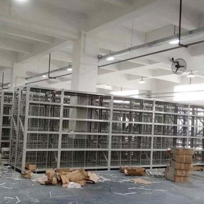 China Adjustable Warehouse Custom Warehouse Racking With Black / Orange Shelves for sale
