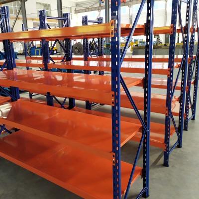 China Industrial Metal Shelving Rack with 5 Adjustable Layers and 100-500kg Per Shelf Capacity for sale