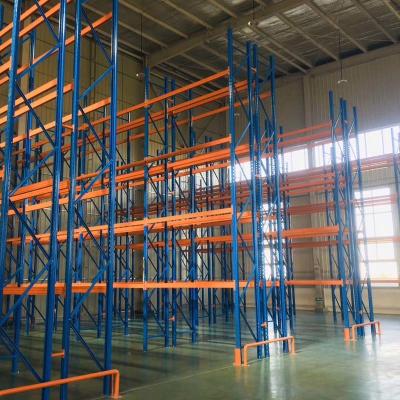 China Heavy Duty Pallet Racks 500kgs-4000kgs per Shelf Customizable Levels Warehouse Storage for sale