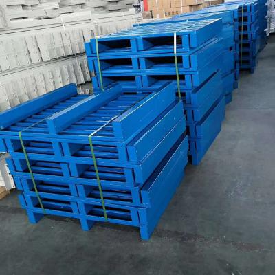 China Heavy Duty Steel Pallet 500KG-3000KG Load Capacity with 2-Way/4-Way Forklift Access and Custom Sizing for sale